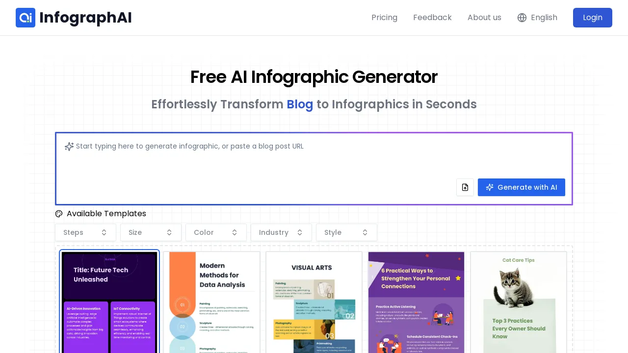 AI Infographic Generator - BestofAI